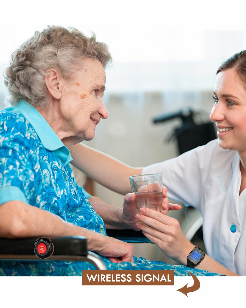 Daytech wireless smart watch pager emergency call button system – DAYTECH