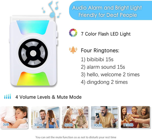 Daytech Wireless Caregiver Pager Watch & Panic Button System - Enhance ...